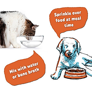 Tailworthy 100% Bovine Colostrum for Dogs & Cats, Allergy and Immune Support, 60 Servings, Non-GMO, Gluten Free for More Energy, Wellness, and Healthier Digestion