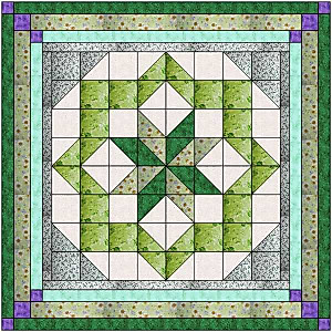 Material Maven Quilt Kit Constellation Elegant Breath of Spring