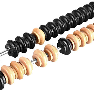 TORPSPORTS Shuffleboard Score Keeper,Classic Wooden Bead Score System (Wooden)