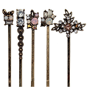 10Pcs Hair Clips Retro Hair Pins for Women Hairpins for Women Ladies and Girls Headwear Styling Tools Hair Accessories (10 Count (Pack of 1))