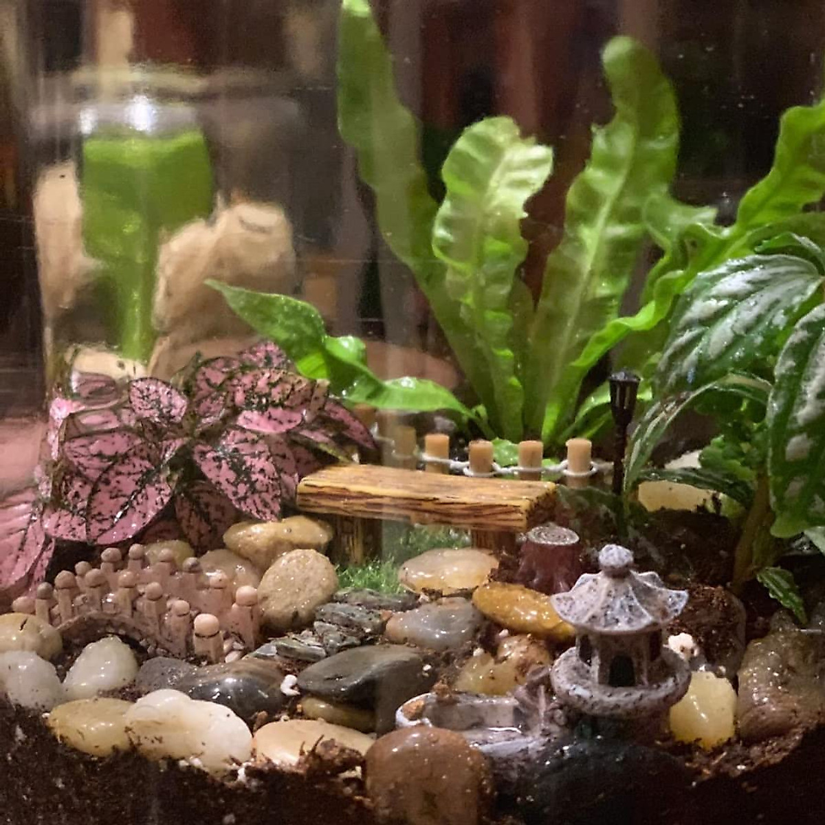 Mini Zen Garden Accessories, Outdoor Fairy Garden Miniatures, Sandbox Decorations, Zen Tray Items, Terrarium Ornaments, Dollhouse Supplies, Desk Top Figurines, Bonsai Decorative Craft Tools Kit