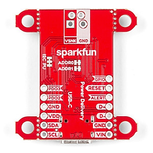 SparkFun Power Delivery Board - USB-C (Qwiic) Effectively Manage Power Distribution Achieve Higher voltages 5-20V Up to 100W of Power Output Current up to 5A Reversible USB-C Connection No Soldering