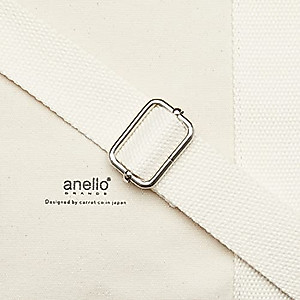 Anero Grande GIH3101 2-Way Tote Bag, Large Capacity, A3, Canvas, Ivory