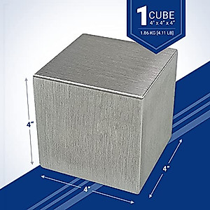 4" Magnesium Cube - Biggest Size