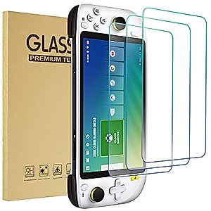 ProCase 3 Pack Upgraded Screen Protectors for Logitech G Cloud Gaming Handheld, HD Clear Tempered Glass Film Guard, Anti-Scratch Rounded Edge Screen Protector for 7-inch Logitech G Cloud 2022