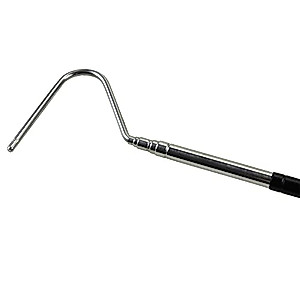 AQUANEAT Snake Grabber, 26inch Snake Hook, Reptile Extendable Snake Stick, Telescoping Pole with Hook