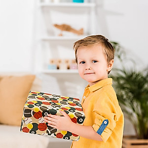 AircooL Sports Gift Wrapping Paper, 9 Sheets Rugby Basketball Tennis Baseball Football Kraft Wrapping Paper, 20x28 Inches per Sheet Birthday Paper for Men Boys