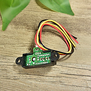 Comimark 1Pcs GP2Y0A21YK0F Sharp IR Analog Distance Sensor Distance 10-80CM Cable for Arduino