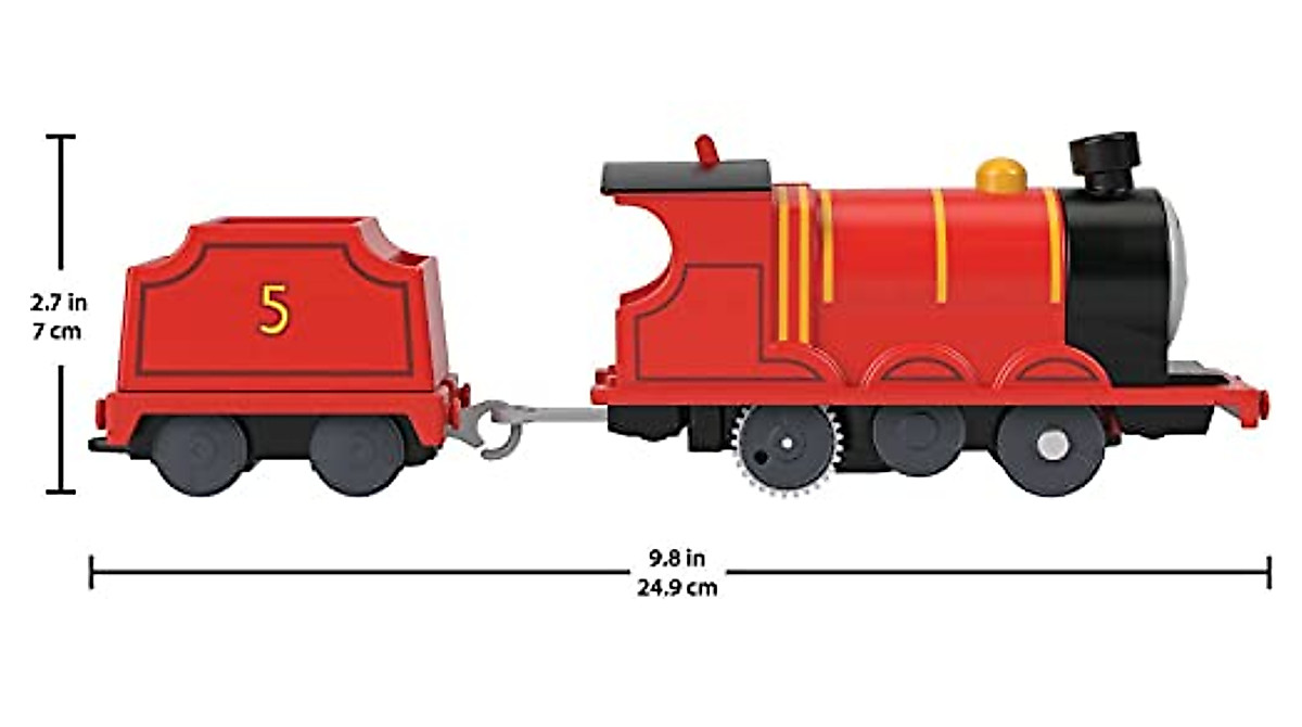 Thomas & Friends Motorized James Train for Kids 3+ | Play & Learn