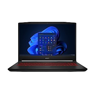 MSI Katana GF66 15.6" 144Hz FHD Gaming Laptop Intel Core i7-11800H RTX3060 16GB 1TBNVMe SSD Win11 - Black (11UE-879)
