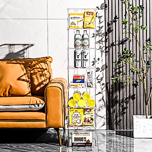 KALYLOC Shoe Storage for Closet, Plastic Vertical Shoe Organizer, Small Cubby Free Standing Shoe Shelves for Entryway Stackable Shoe Tower Space Saver (Clean 14 tier)