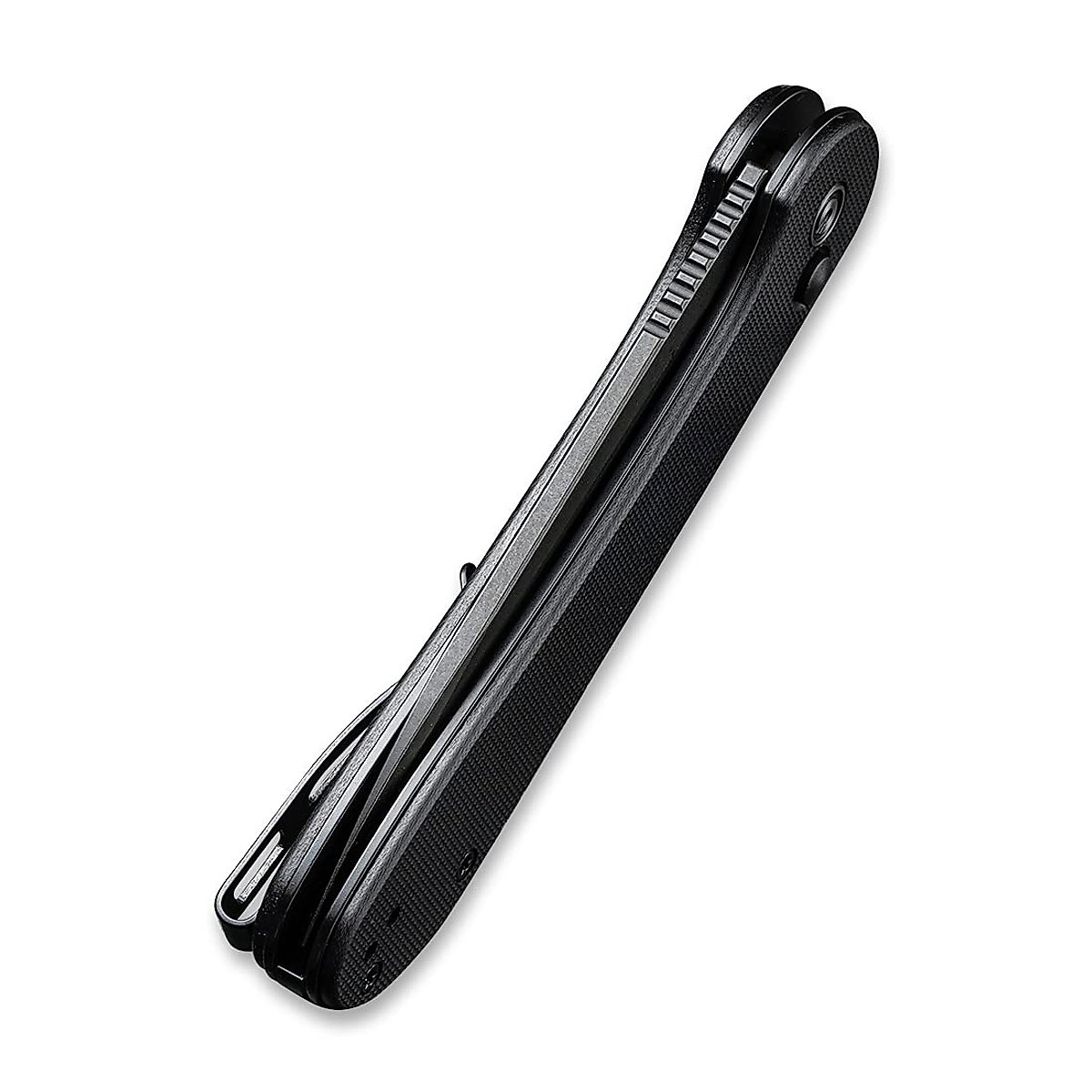 CIVIVI Pocket Folding Knife with 3.47" 14C28N Blade G10 Handle, Button Lock Elementum Knife for EDC C2103A (Black)