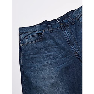 Nautica Men's Big and Tall Relaxed Fit Jean, Glacier Blue Wash, 56W x 32L