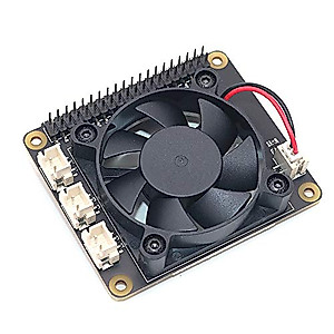 DollaTek X728-A1 Raspberry Pi Cooling Fan for Raspberry Pi 1 Model B+/ 2 Model B / 3 Model B / 3 Model B+ / 3 Model A+ / 4 Model B