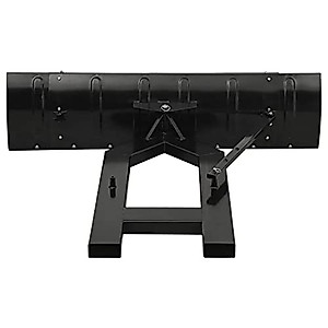 vidaXL Snow Plough for Forklift 59.1"x15" Black