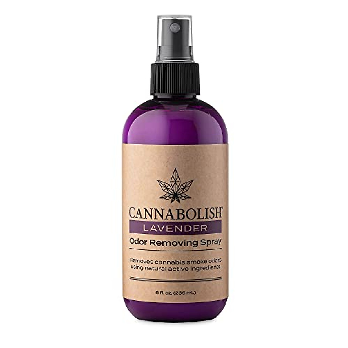 Cannabolish Lavender Smoke Odor Eliminator Spray and Air Freshener, 8 fl. oz, Natural Ingredients