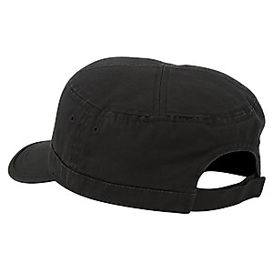 New Army Cadet Adjustable Hat w/Red Star - Black