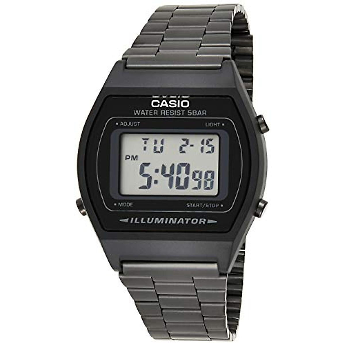 Casio Smart Watch. B640WB-1AEF, Black/Grey, 38.9 x 35.0 x 9.4 mm, Bracelet