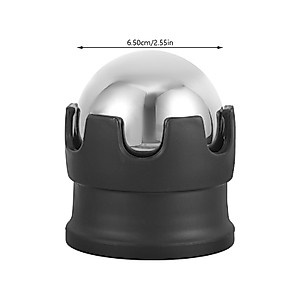 BESPORTBLE Massage Ball Hot and Cold Rolling Ball Household Roller Ball Metal Massage Ball Face Massage Roller Facial Ice Globes Relaxation Ball Plastic Hot and Cold Compress