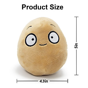 Maikerry 1 PC PVZ Plants Figures Plush Toy Stuffed Soft Doll Wall-nut Plant Toy,Great Gifts for Kids and Fans,Birthday,Halloween & Christmas