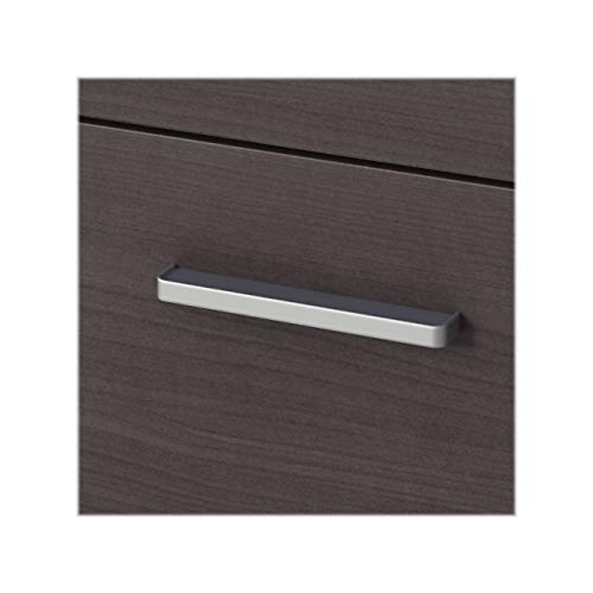 Bush Business Furniture Office by Kathy Ireland Method 2 Drawer Lateral File Cabinet-Assembled, Storm Gray