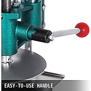 HACSYP Pizza Dough Press Machine, Household Pizza Pastry Press Maker, Stainless Steel Dough Roller Dough Sheeter Pasta, Sheeting Bread Molder Pie Crust