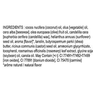 Burt's Bees 100% Natural Tinted Lip Balm, Rose with Shea Butter & Botanical Waxes, 0.15 Oz