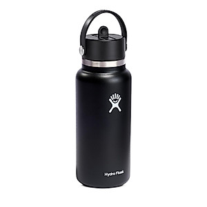 Hydro Flask Wide Flex Straw Cap Stone 32 Oz