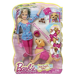 Barbie Potty Training Taffy Barbie Doll and Pet Playset