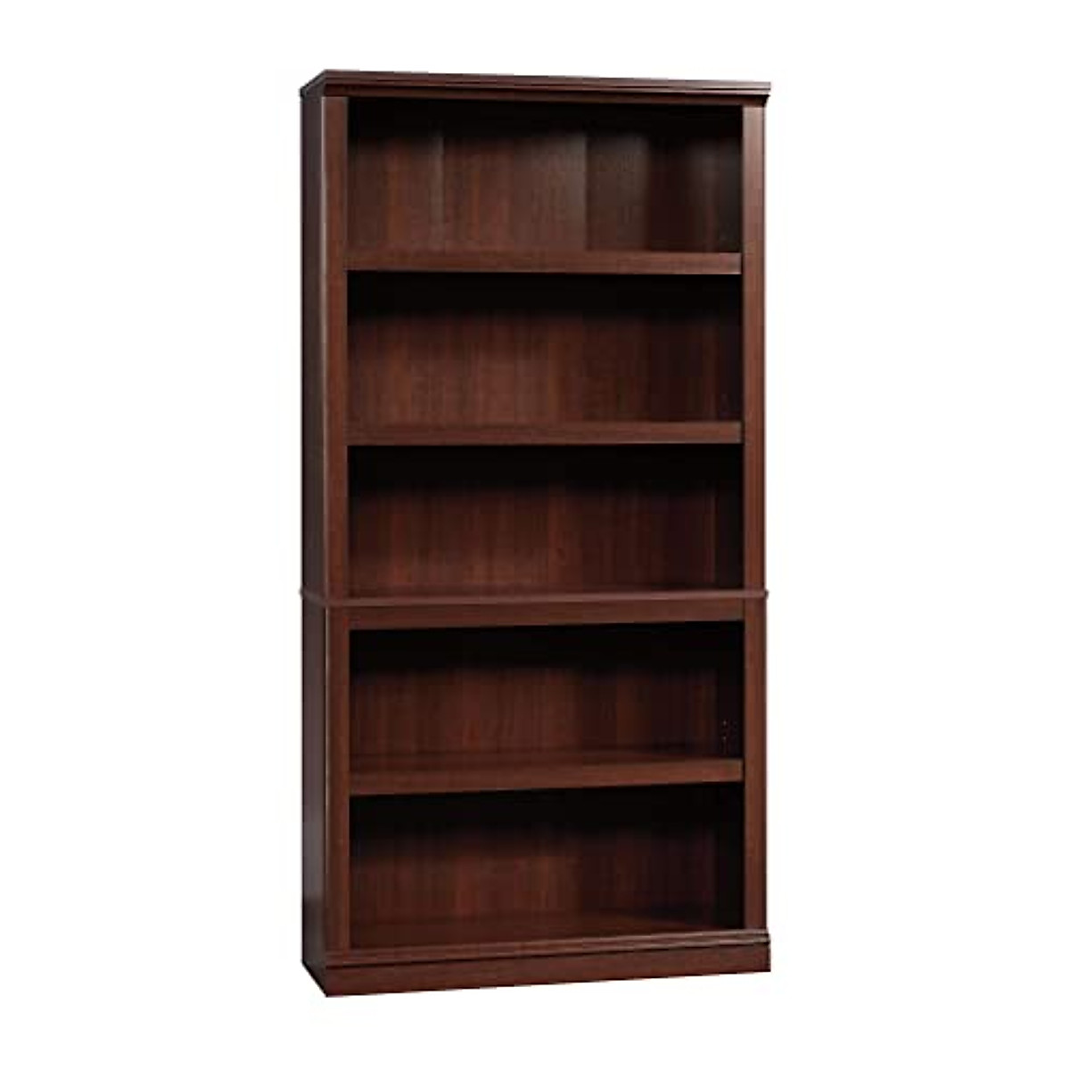 Sauder Select Collection 5-Shelf Bookcase, Select Cherry finish