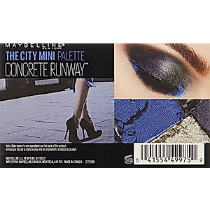 Maybelline New York Makeup The City Mini Eyeshadow Palette, Concrete Jungle Eyeshadow, 0.14 oz