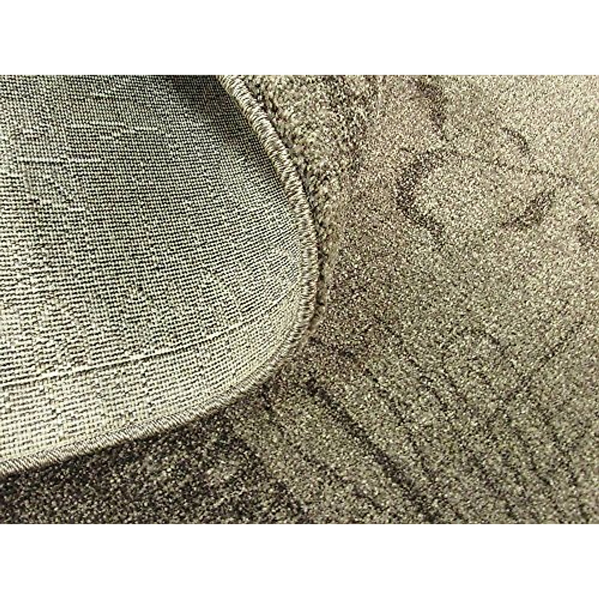 Unique Loom La Jolla Collection Farmhouse, Contemporary, Botanical, Traditional, Vintage Area Rug, 9 x 12 ft, Light Brown/Dark Brown