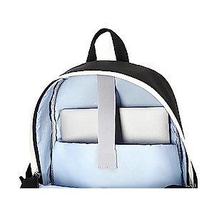 Jaygulf Waterproof Women Laptop Backpack Fashion Girl Daypack Black