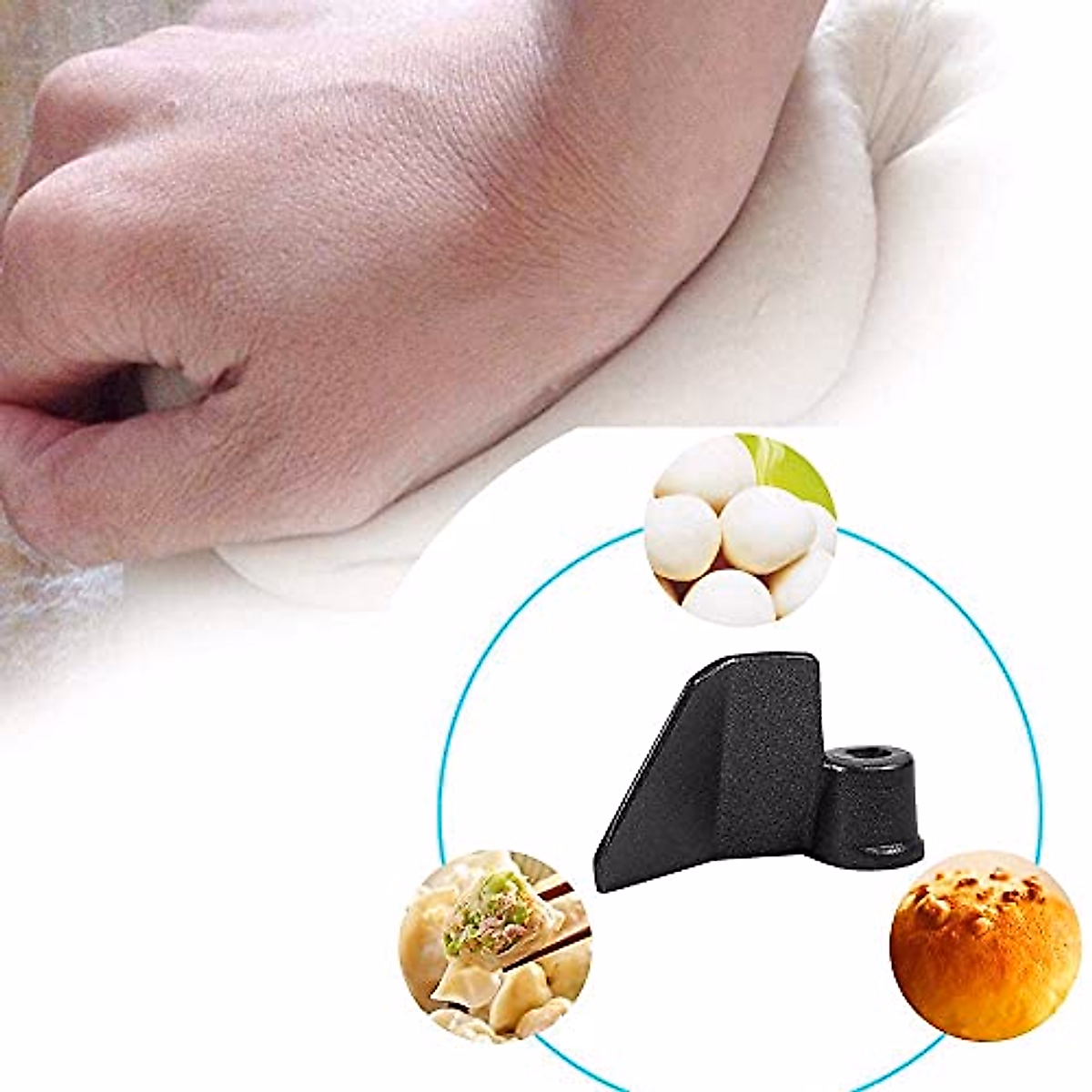 2 Pieces Bread Maker Machine Kneading Paddle Parts,Breadmaker Mixing Kneading Blade,Metal Bar Replacement for Bread Machine