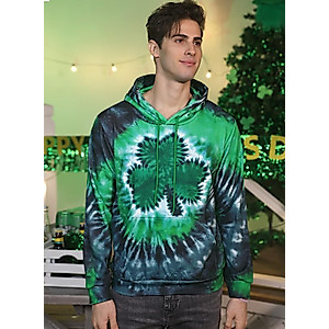Arvilhill Irish St Patrick's Day Shamrock Funny Green Sweatshirt St Paddys Day Shirt XXL