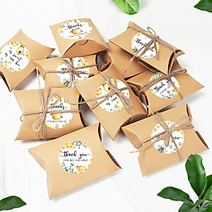 80 Bee Thank You Stickers, Bee Themed Baby Shower Decorations, Mommy to Bee Baby Shower Favor Label Decorations(2 Inch)