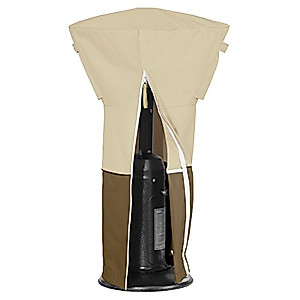 Classic Accessories Veranda Water-Resistant 21 Inch Round Table Top Patio Heater Cover, Outdoor Table Cover