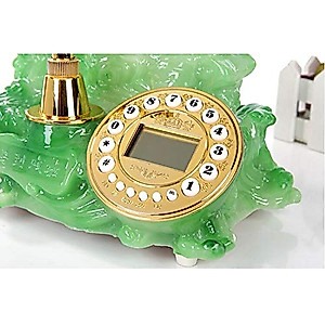 TelPal Push Dial Telephone Modern Stylish Landline Phones, Corded Phone with A Horse Design for Home and Decor, Best Home Gift