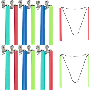 Meooeck Giant Bubble Wands Big Bubble Maker for Outdoor Bubble Toys for Adults Boys Girls Birthday Party Favors Lawn Park Beach Summer Birthday Party Favors Outdoor Activities(16 Pcs)