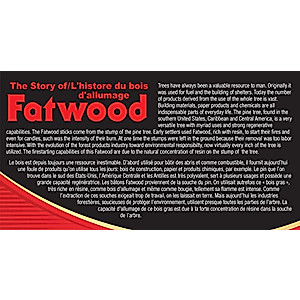 Pine Mountain, Fatwood StarterStikk, Natural Firestarting Sticks for Campfire, Fireplace, Wood Stove, Fire Pit, Indoor & Outdoor Use, 10 Pound