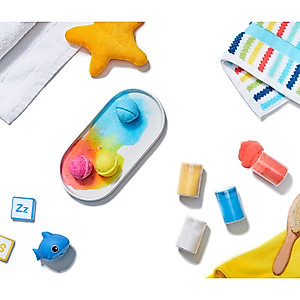 Spa-Da Kids Bath Bombs 8 Pack, Clean Gentle Safe Ingredients Free from Parabens & Harmful Chemicals, No Staining Skin or Tub, Make Bath Time Fun for Kids, Woman Owned Business Made for Moms