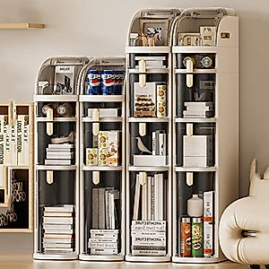 Slim Rolling Storage Cart,Bathroom Storage Organizer,Laundry Room Organization,3 Tier Mobile Utility Cart for Bathroom, Kitchen, Laundry, Office, Narrow Places,4 Tier