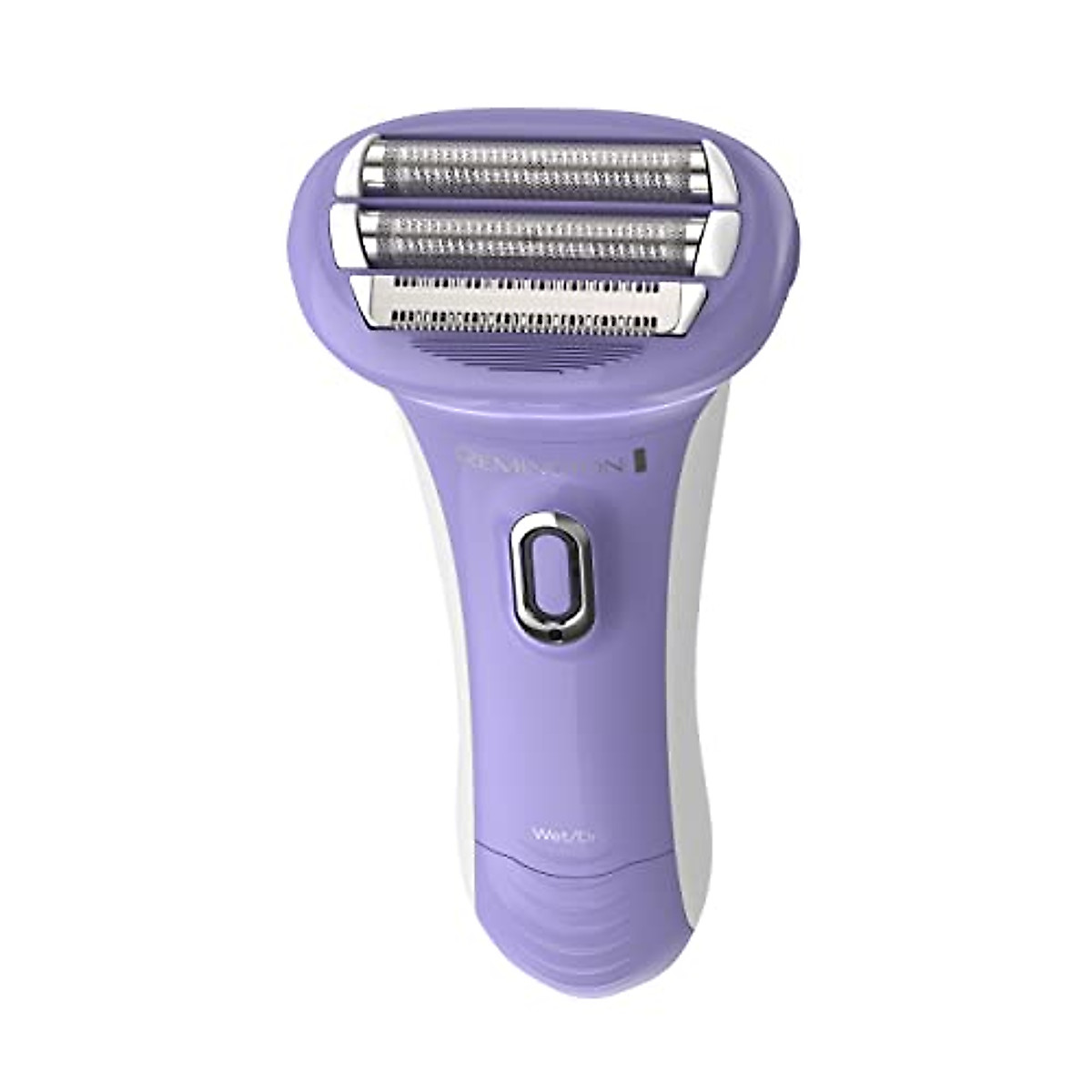 Remington WDF5030A Smooth & Silky Electric Shaver for Women, 4-Blade Smooth Glide Foil Shaver and Bikini Trimmer with Almond Oil Strip, Purple/White