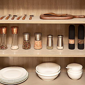 SinhRinh Drawer and Shelf Liner, 17.5IN x 20FT Non Slip Non Adhesive Cabinet Liner for Kitchen and Desk - Beige Ribbed