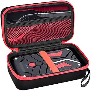 ANKHOH Case Compatible with BIUBLE/for BUTURE/for Povasee/for DBPOWER Car Battery Starter, Car Auto Jump Starters Power Pack Carrying Box, Portable Batteries Jumper Powers Bank Storage (Bag Only)