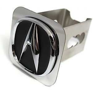 Au-Tomotive Gold, INC. Acura OEM Style 3D Chrome Logo Tow Hitch Cover Plug