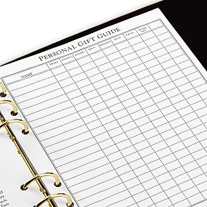 Hallmark Refillable Address Book (Cream)