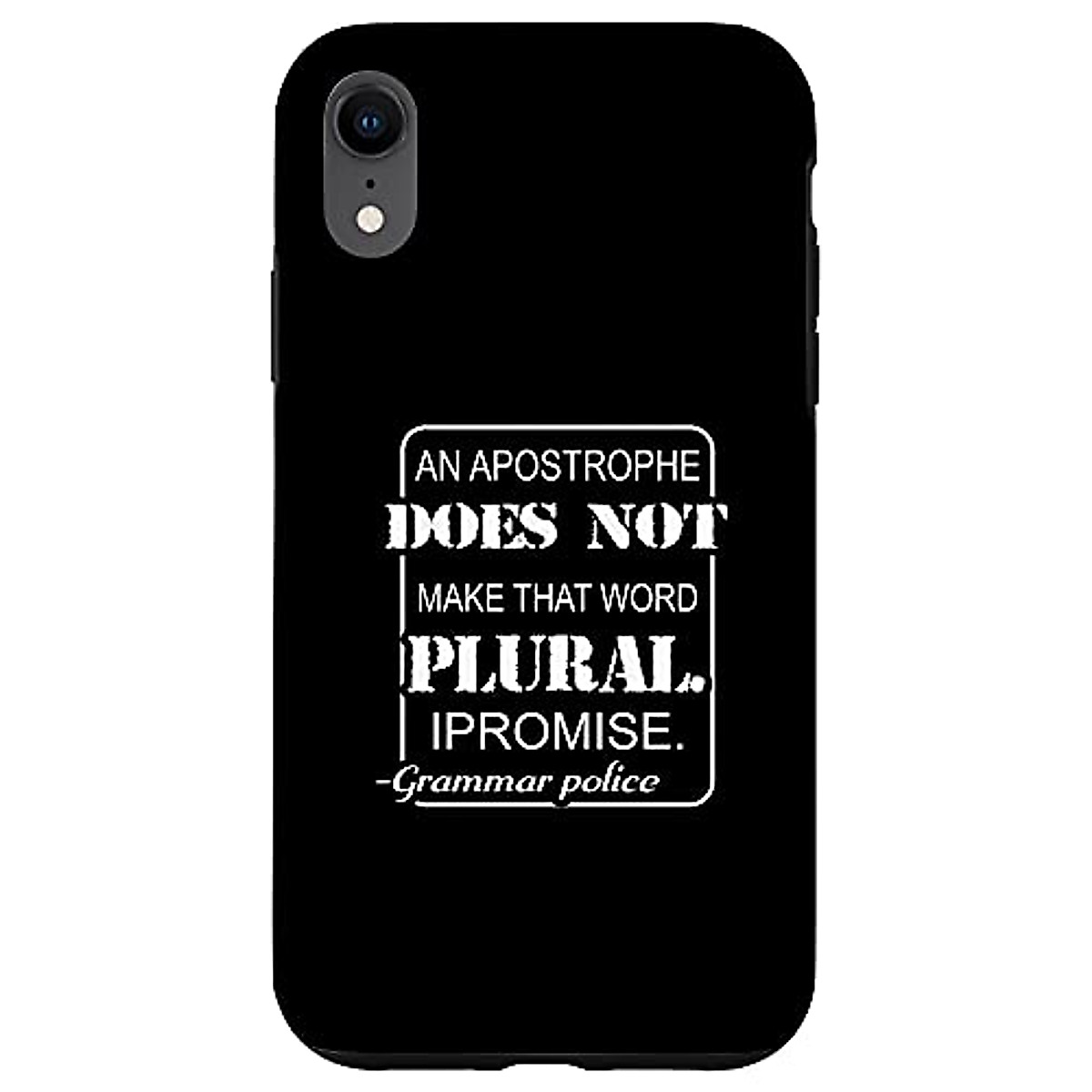 iPhone XR Apostrophe Make Word Plural Grammar Lingui Teacher Case