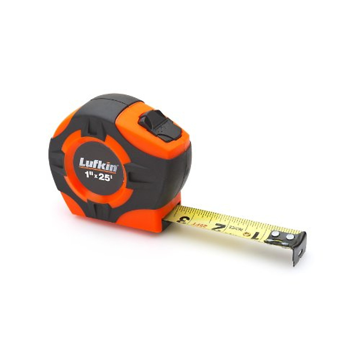 Lufkin PHV1425D Power Return Engineer's Tape, 1-Inch by 25-Feet, Hi-Viz Orange