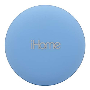 iHome Wireless Earbuds with Charging Case, Water Resistant Bluetooth Earphones with Microphone and Touch Control, Blue